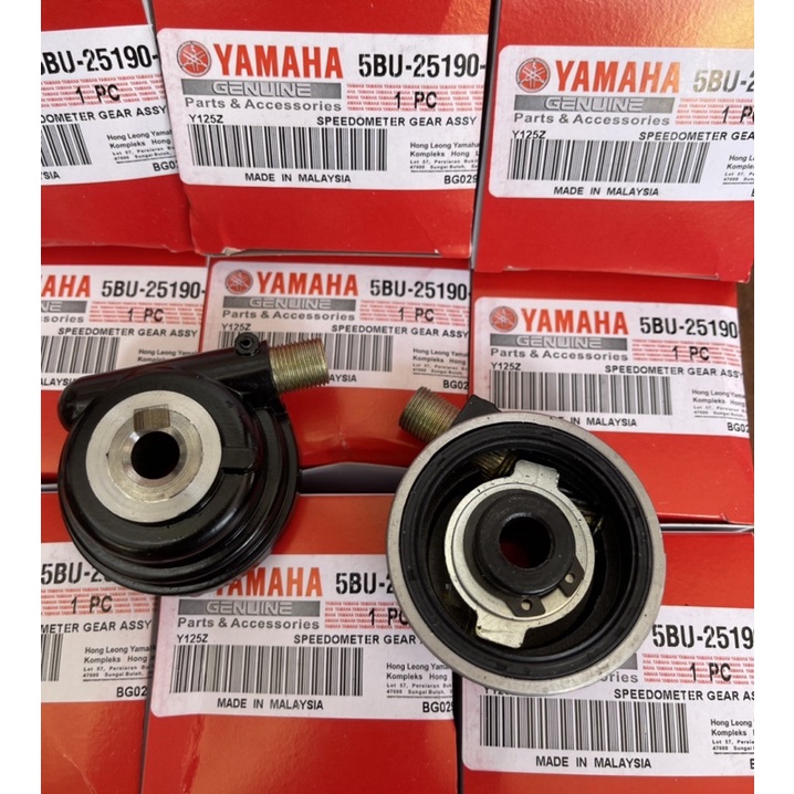 YAMAHA Y125 Y125Z Y125ZR SPEEDO METER GEAR ALLOY -ORIGINAL YAMAHA ...