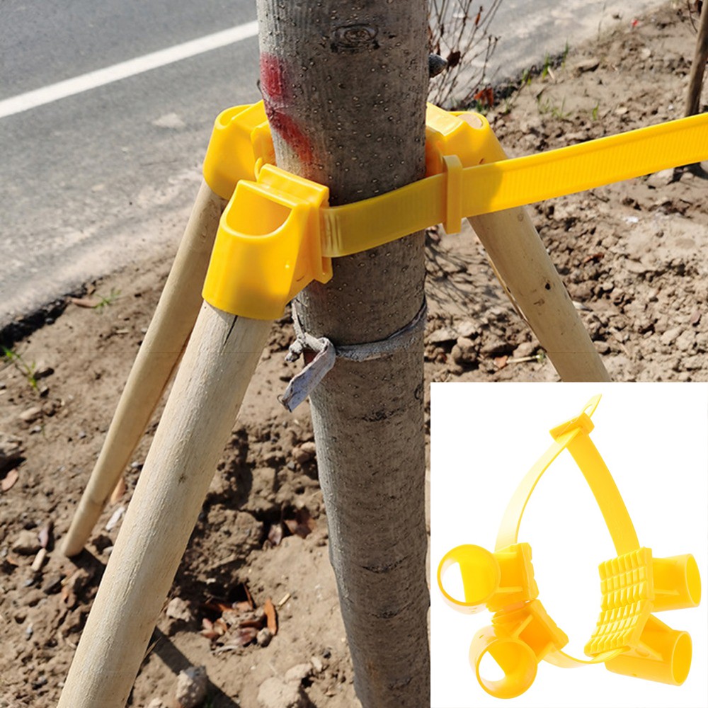Plant Support Frame Big Tree Growing Support Stakes Tripod Windproof ...