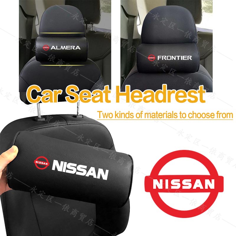 Car Headrest Pillows For Nissan Almera Frontier Grand Livina Sunny ...