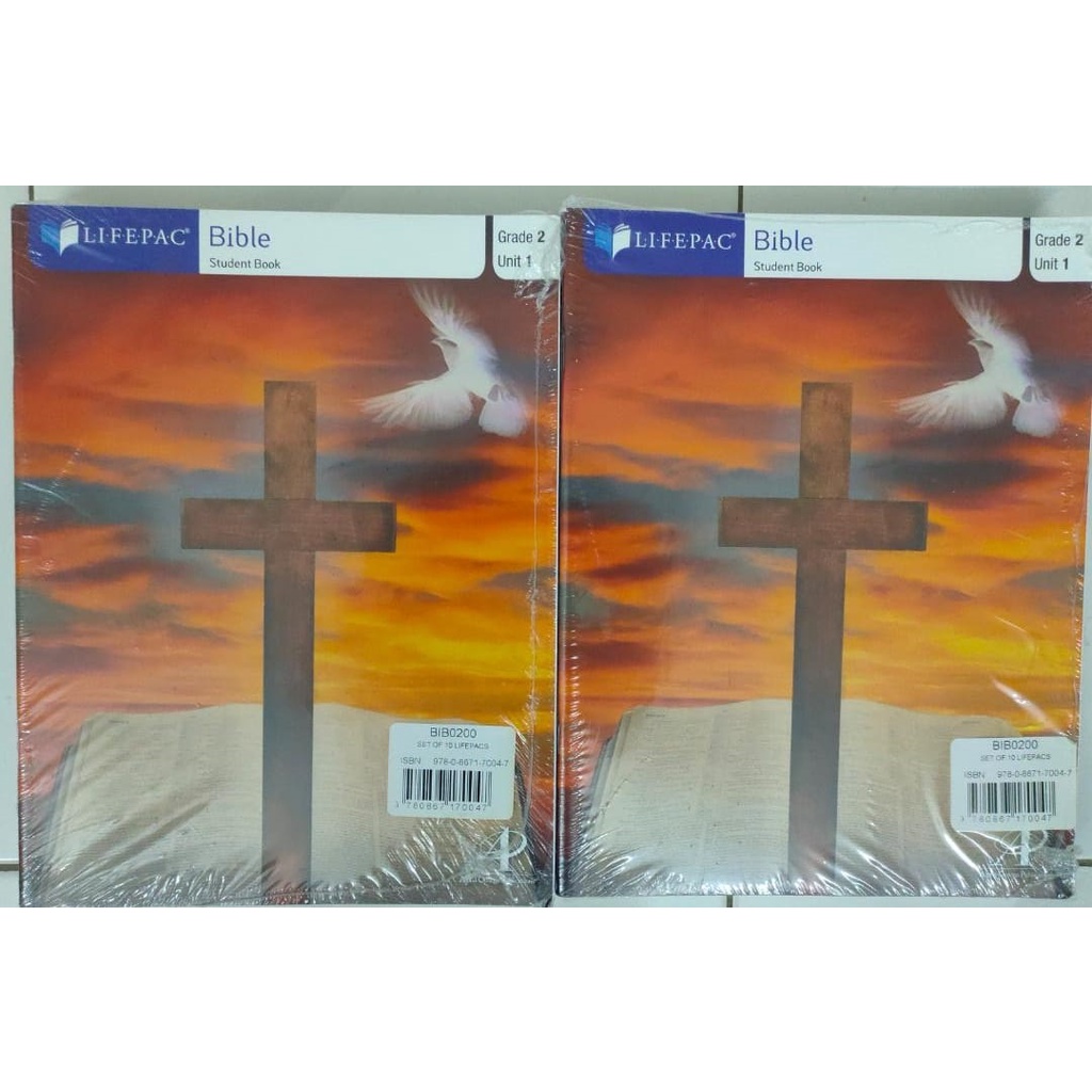 LIFEPAC® Bible Student Book Grade 2 (Alpha Omega Publications) | Shopee ...