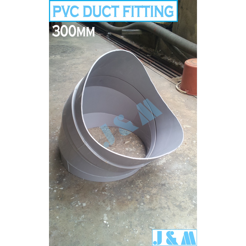 PVC Duct Fitting 300mm | Shopee Malaysia
