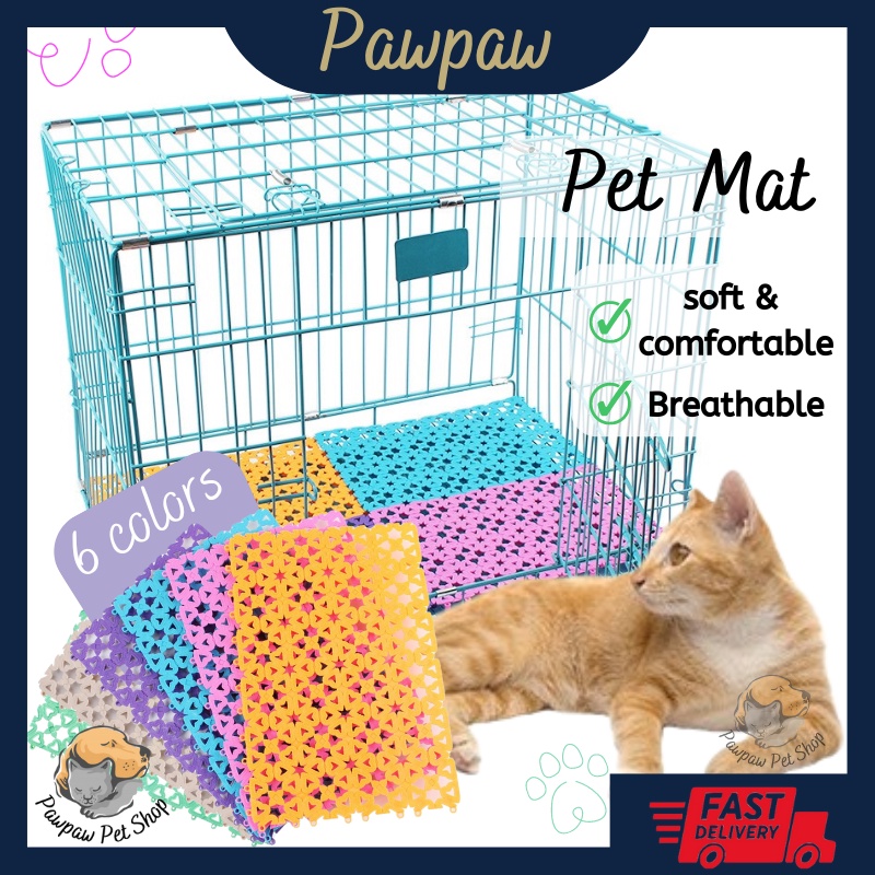 Pawpaw Dog Rabbit Pet Cat Cage Mat Anti Slip Floor Litter Mat ... Pawpaw Dog Rabbit Pet Cat Cage Mat Anti Slip Floor Litter Mat ...