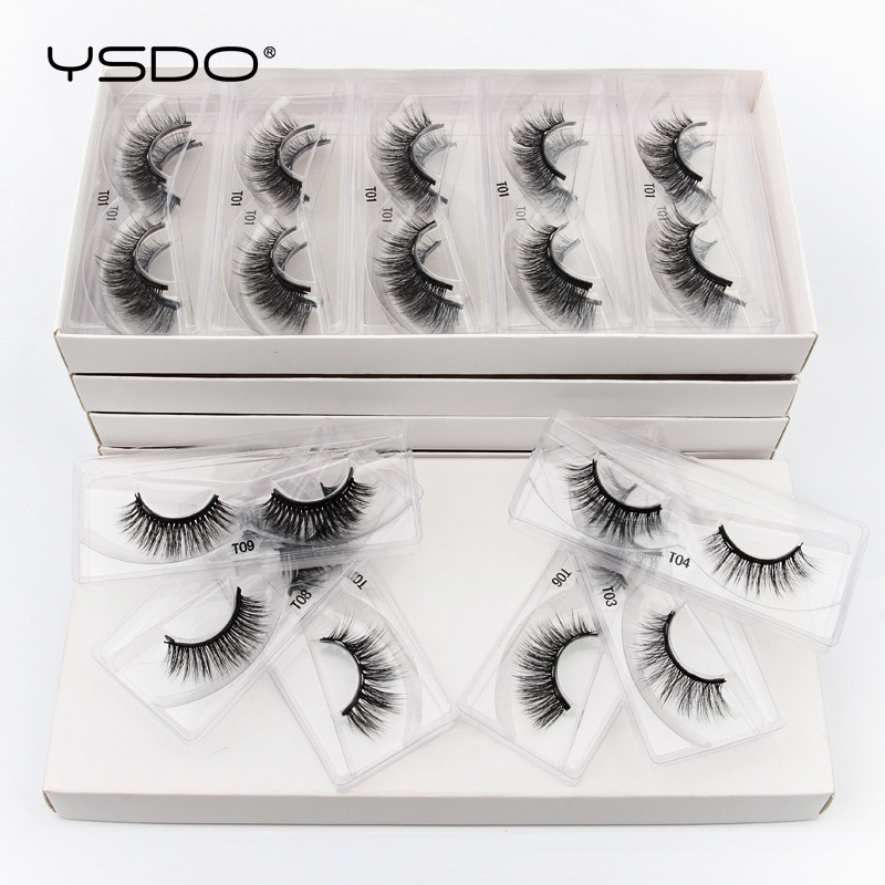 YSDO 1 Pair Bulu Mata Palsu Magnetik Magnetic Eyelash Fluffy Natural ...