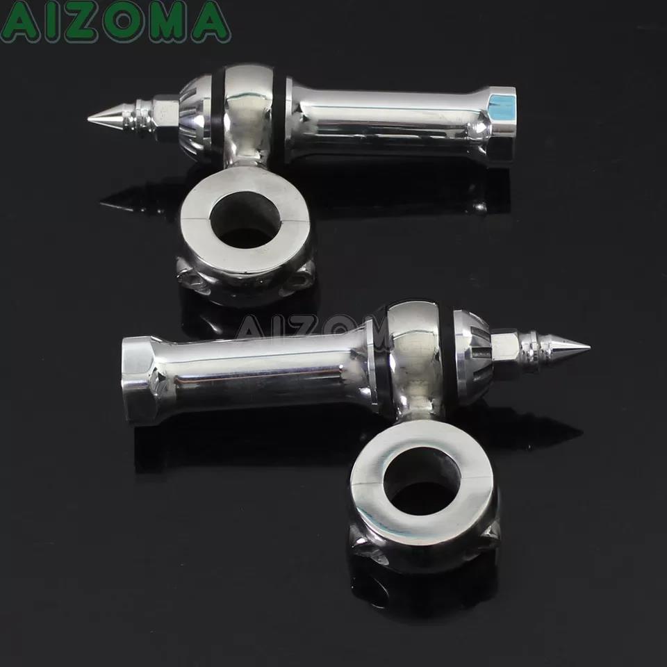 22/25mm Cafe Racer Universal Handlebar Risers Offset Dog Bone Retro ...