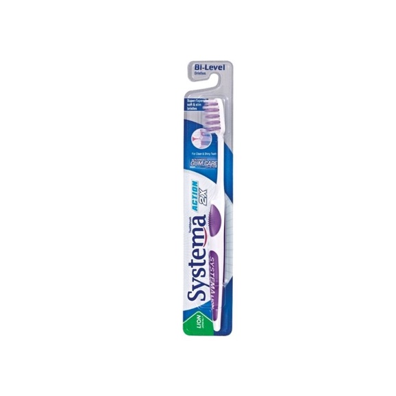 Systema Bi-Level Toothbrush (buy 2 free 20g toothpaste) | Shopee Malaysia