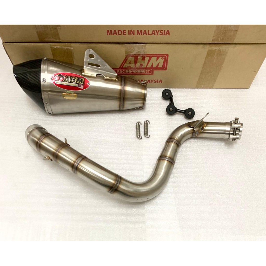 ORIGINAL AHM EXHAUST Z1R SERIES RC EKZOS SLIP-ON KTM200 KTM390 DUKE 390 ...