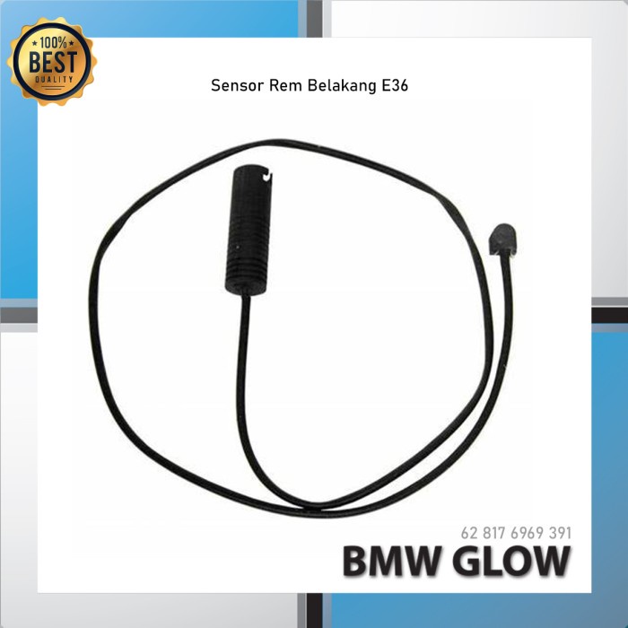 Bmw E36 Rear brake Sensor 34351181344 | Shopee Malaysia