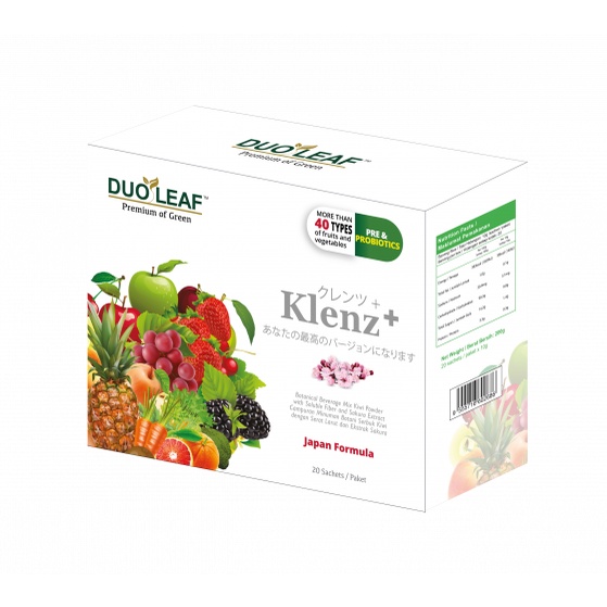 Duoleaf Klenz+ 20's x 10g | Shopee Malaysia