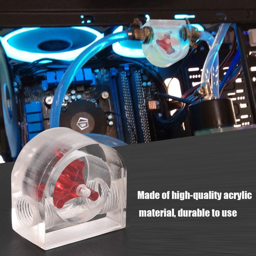 Flow Meter Indicator for PC Water Cooling System G1/4 Thread | Shopee ...