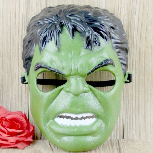 Halloween PVC Mask Combo Hulk Costume Cosplay Face Wear | Shopee Malaysia