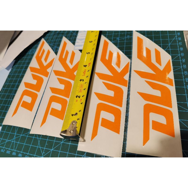 DUKE sticker vinly decal original oracal | Shopee Malaysia