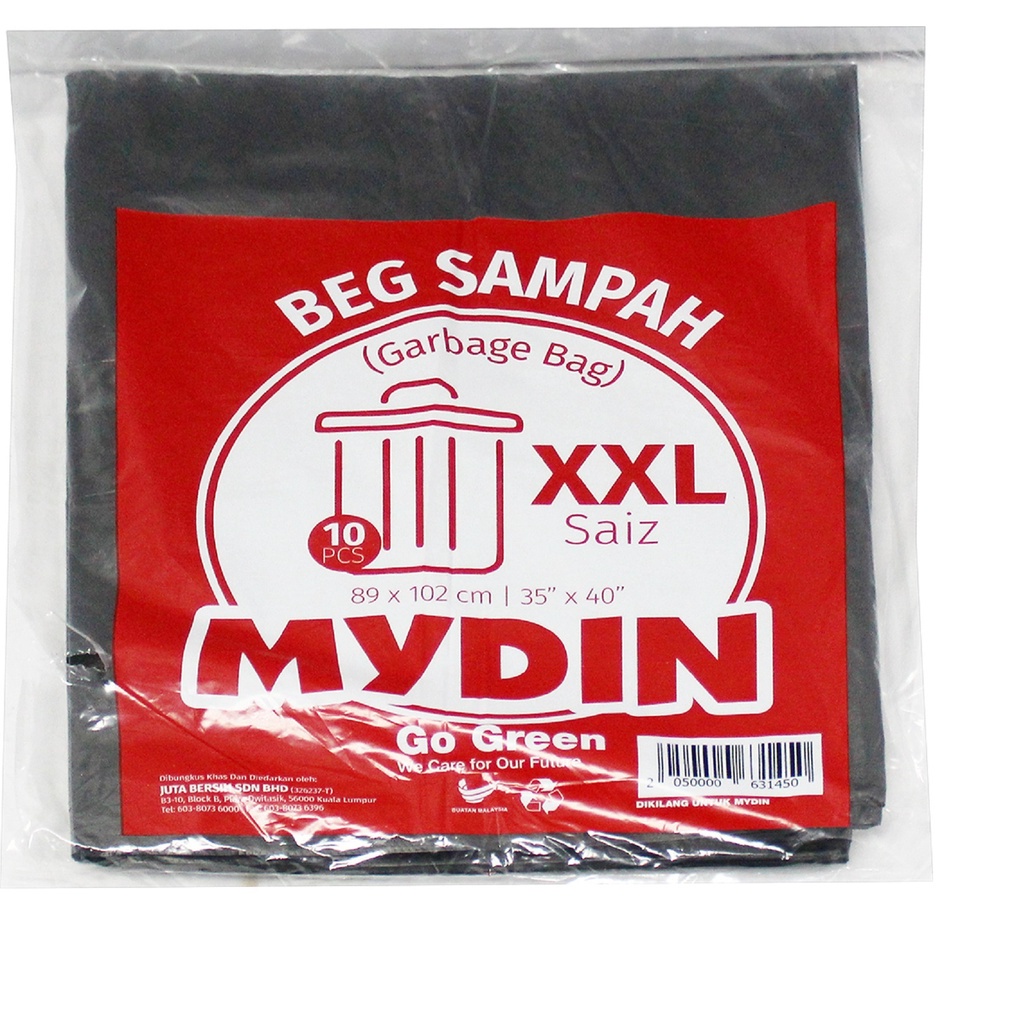 Mydin Garbage Bag – XXL (10 Pcs) | Shopee Malaysia