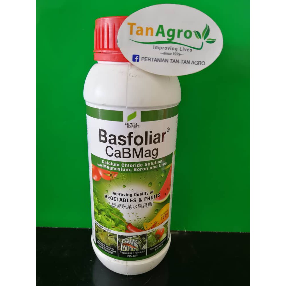 👉🏻ORIGINAL👈🏻 Fertilizer Basfoliar CaBMag 1L | Shopee Malaysia