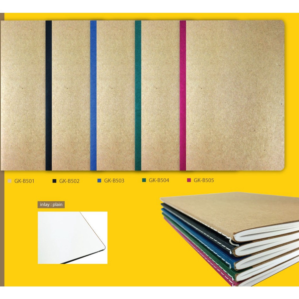 GoodKraft B5 Kraft Notebook (Thread Sew Binding)/Buku Nota/ 牛皮纸笔记本 ...