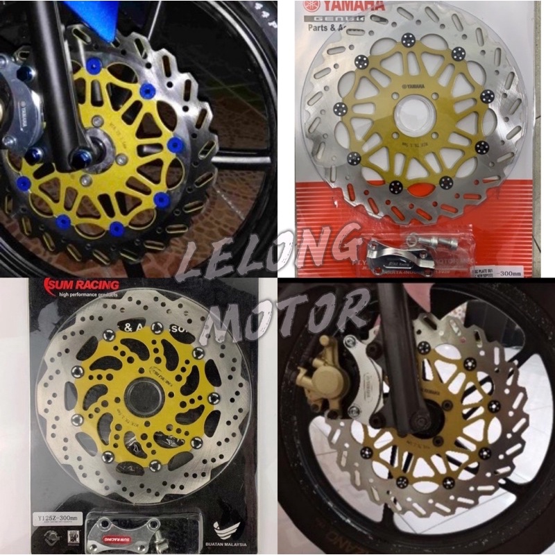 260MM 300mm Big Disc Plate brake disc yamaha Lc135 4speed 5speed Y125Z ...