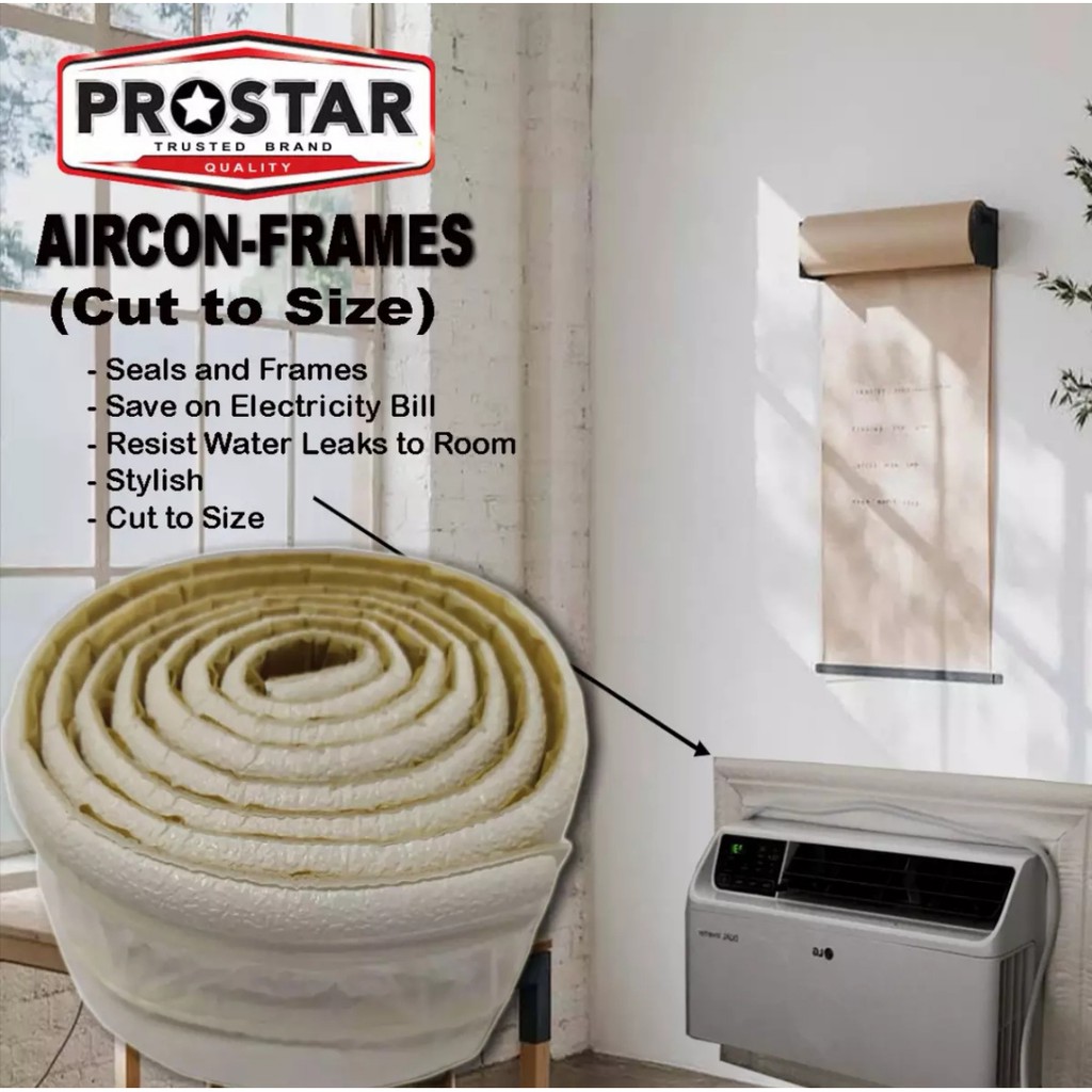 Prostar Universal DIY Window Type Aircon Frame | Shopee Malaysia