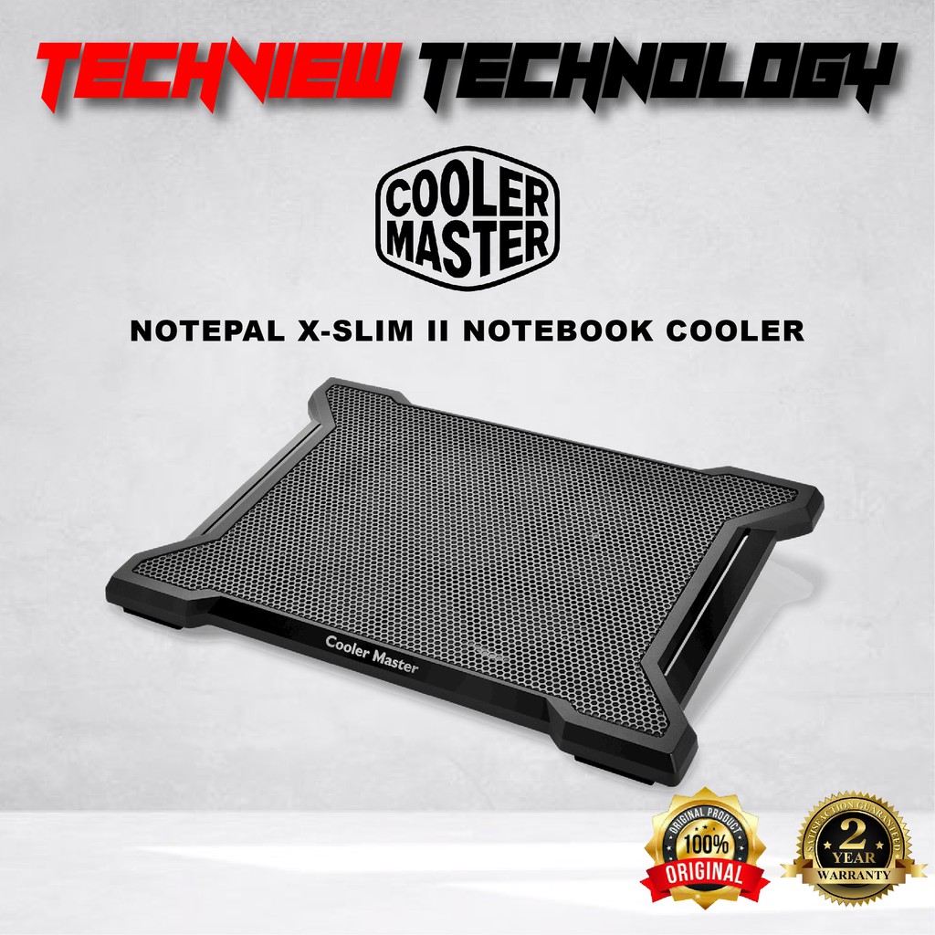 COOLER MASTER NOTEPAL X-SLIM II NOTEBOOK COOLER | Shopee Malaysia