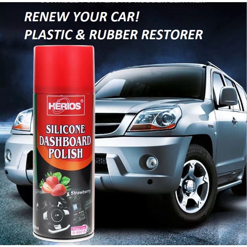 SILICONE POLISH DASHBOARD SPRAY Pengilat Dashboard Polish Dashboard ...