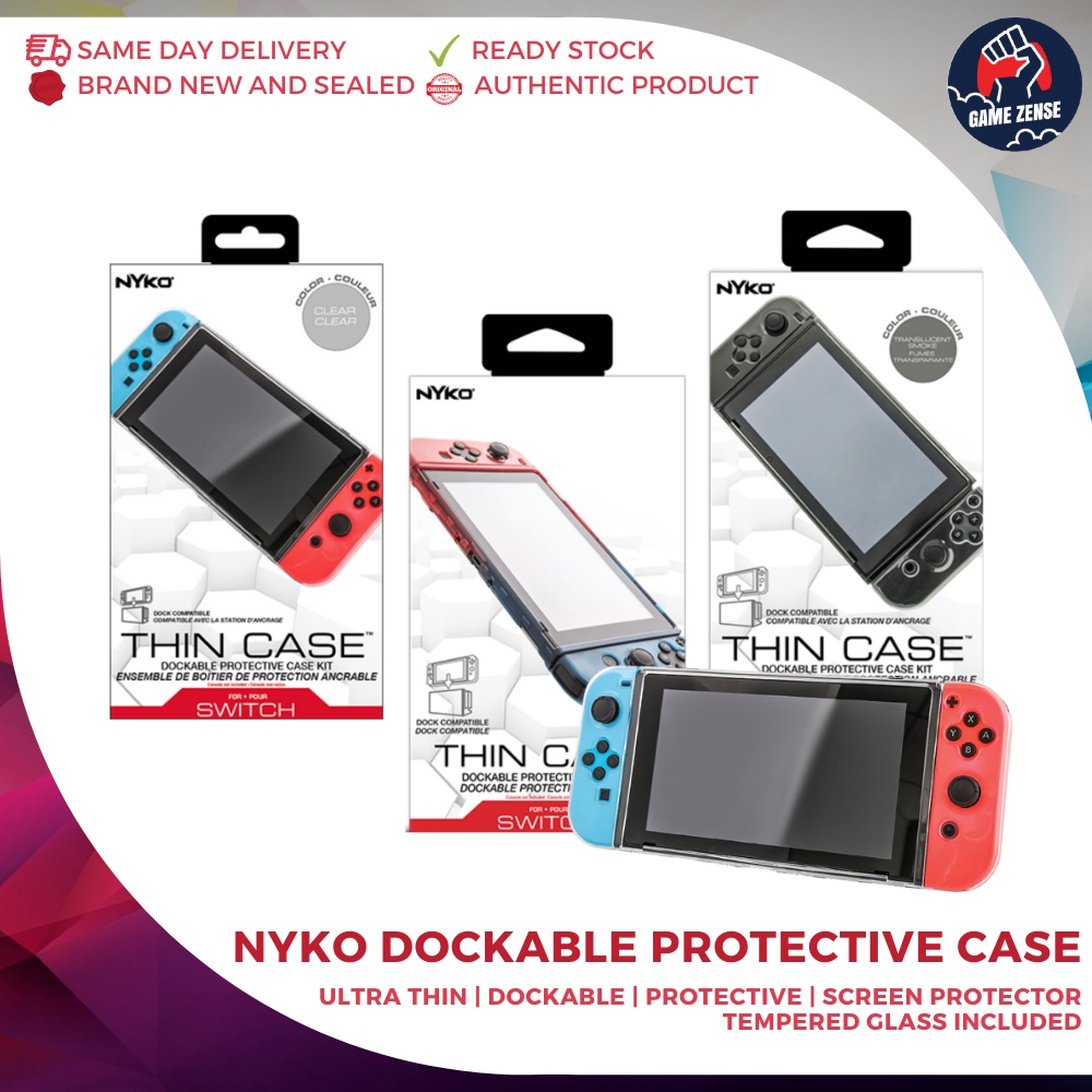 [NS] Nyko Dockable Protective Thin Case for Nintendo Switch OLED | V1 ...