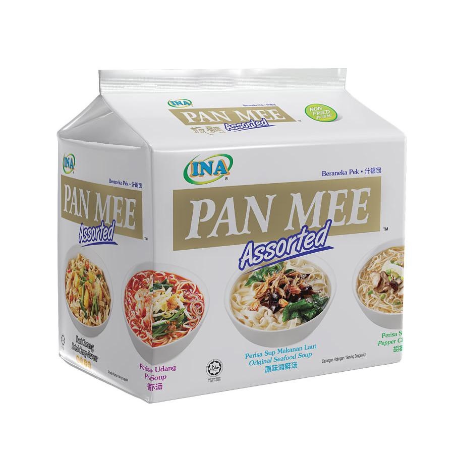 (Halal) Ina Pan Mee Segera - Ina Instant Pan Mee Noodles (5 's/Bag ...