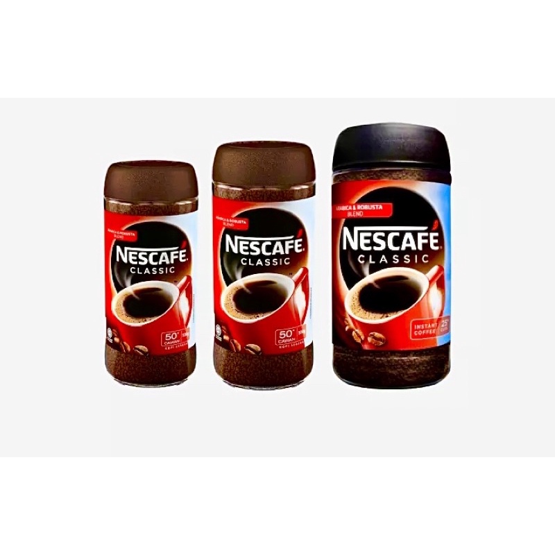 [READYSTOCK] Nescafe Classic Coffee Jar / Kopi Klasik Botol 50g | 100g ...