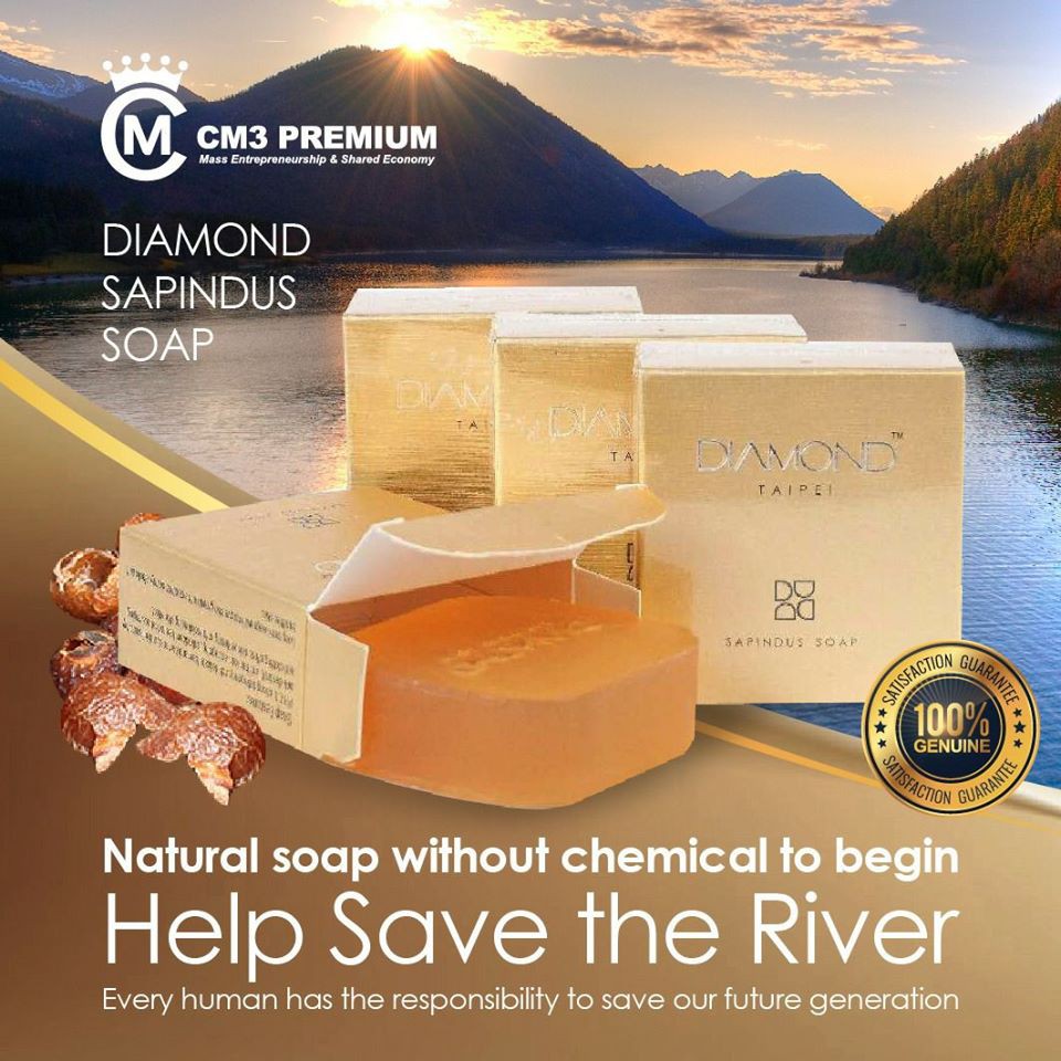 DIAMOND™ SAPINDUS SOAP 钻石菩提皂(Buy 1 Free 1) | Shopee Malaysia