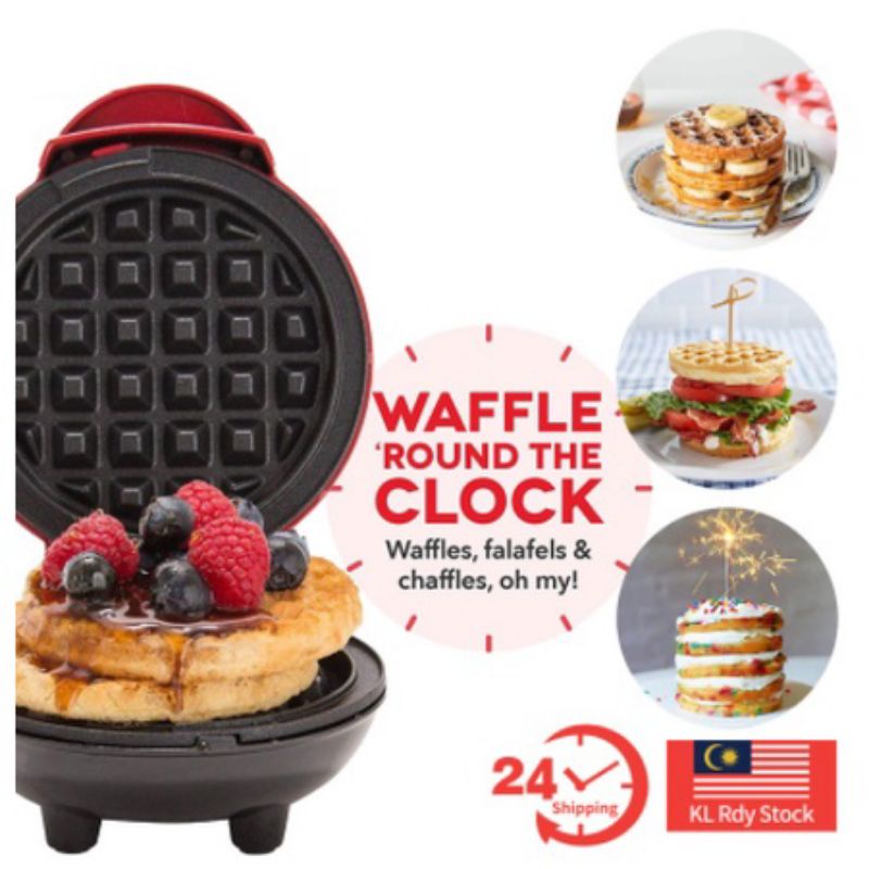 Electric Waffles Maker Breakfast Waffle Machine Egg Cake Pan Eggette ...