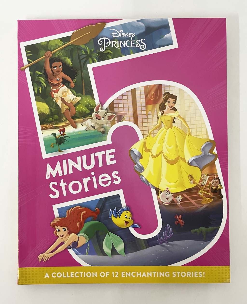 Disney Princess Story Book with 12 Princess Stories for Kids Bedtime ...