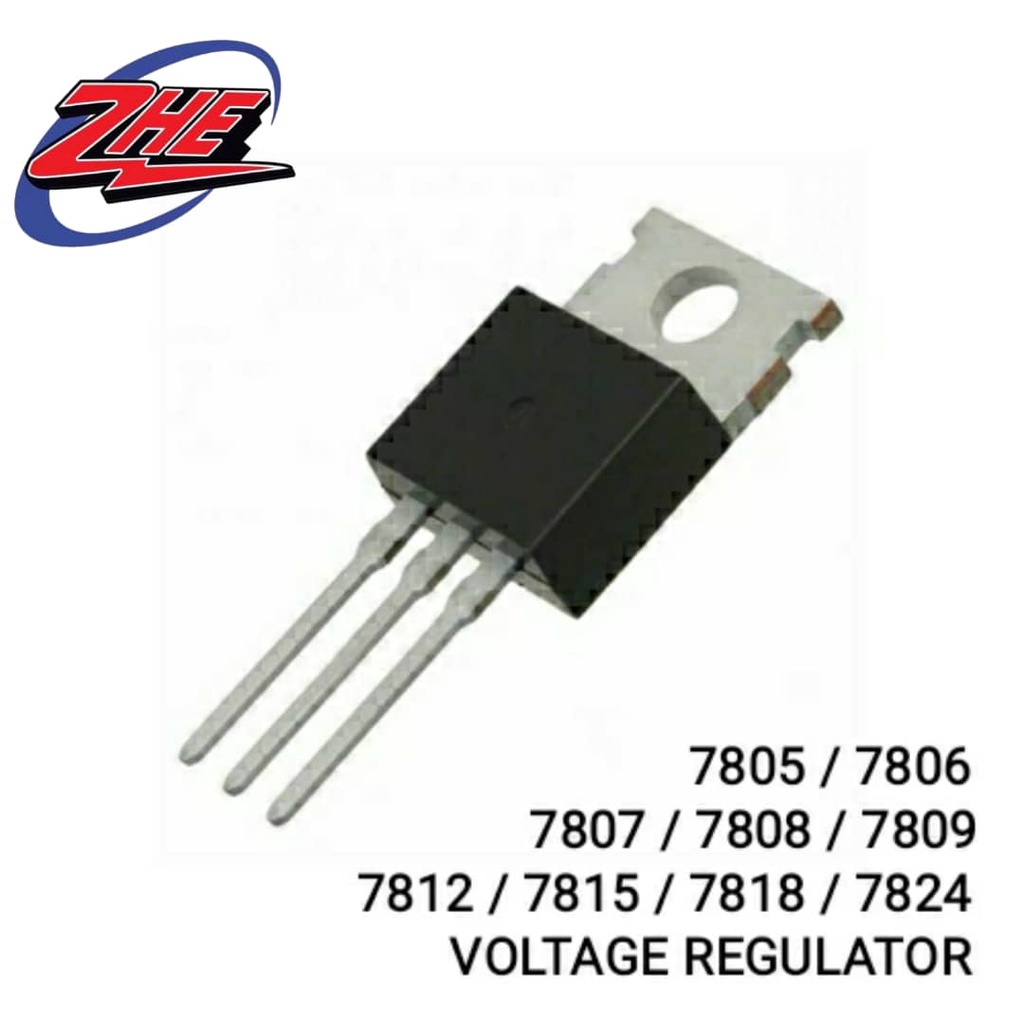 7805 7806 7807 7808 VOLTAGE REGULATOR IC 7809 7810 7812 7815 7818 7824 ELECTRONIC COMPONENT ...