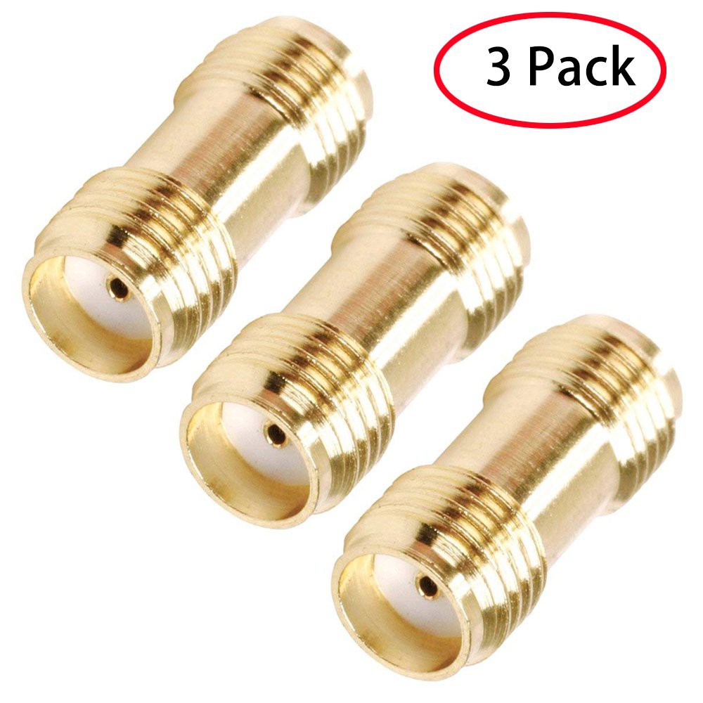 RF Coaxial Adapter Connector SMA Coax Jack Connector SMA Female to SMA ...