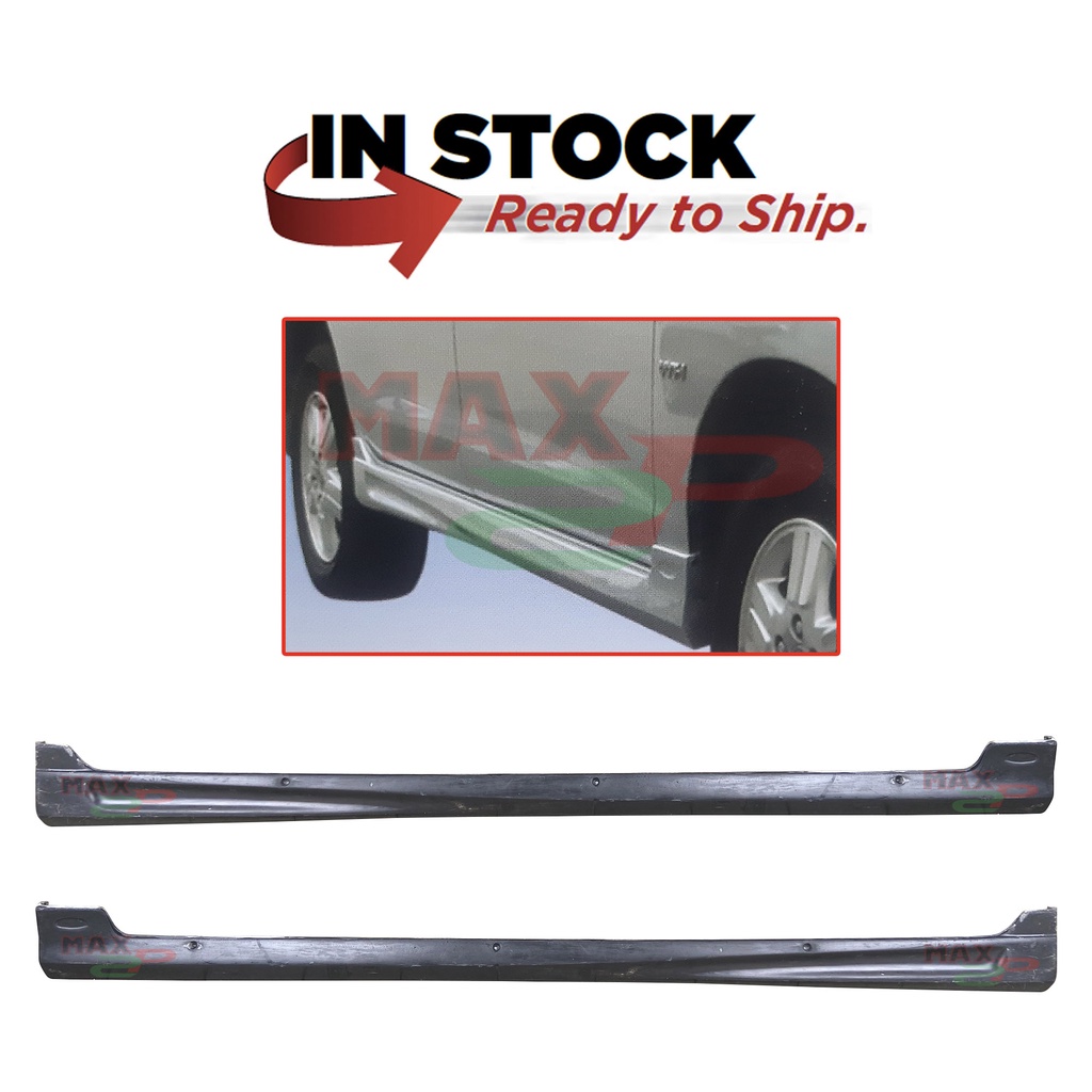 Toyota Innova OE Style Side Skirt Door Lower Lip Spoiler Fiberglass ...