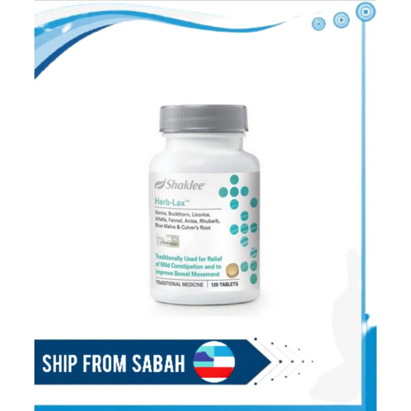 SHAKLEE HERB-LAX ORIGINAL (exp:07jan2024) Fast Shipping 🔥🔥 | Shopee ...
