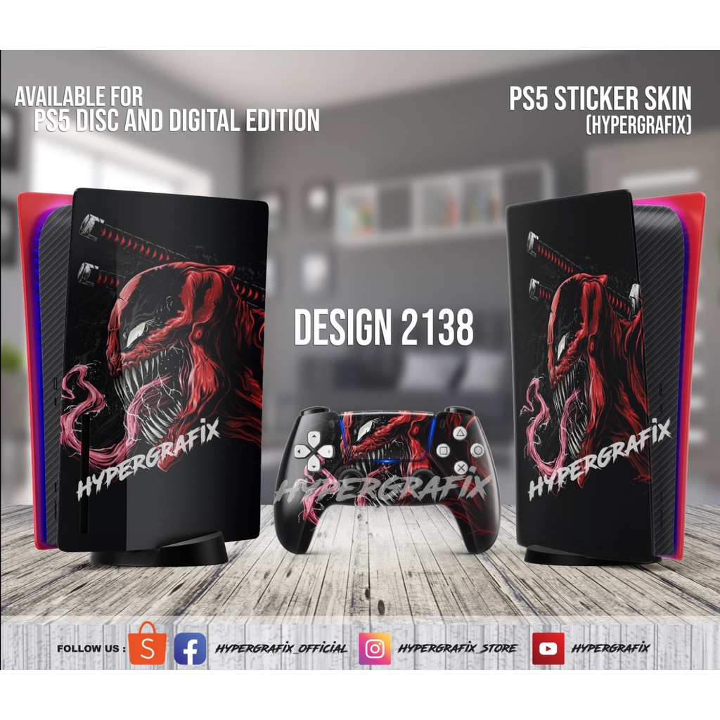 PS5 PLAYSTATION 5 STICKER SKIN DECAL 2138 | Shopee Malaysia