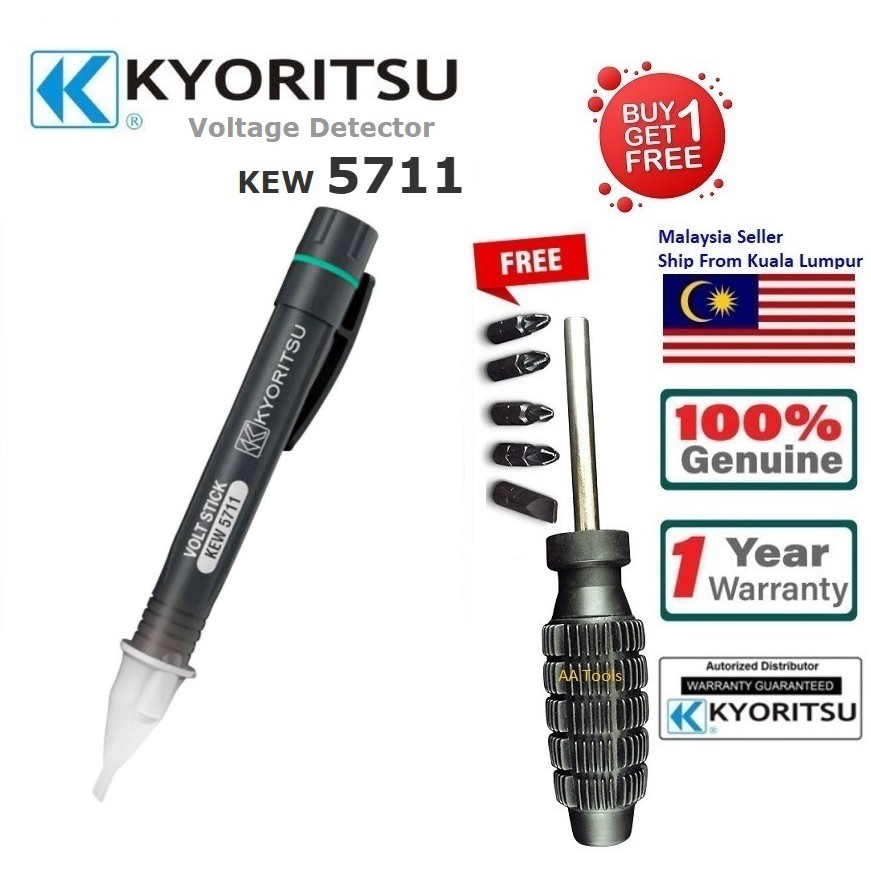 Kyoritsu 5711 Voltage Detector (NEW & ORI KYORITSU) | Shopee Malaysia