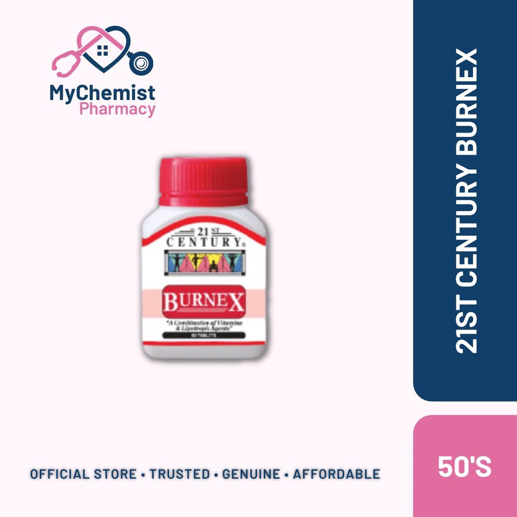 21st Century Fat Loss Bakar Lemak Burnex 50's | Shopee Malaysia