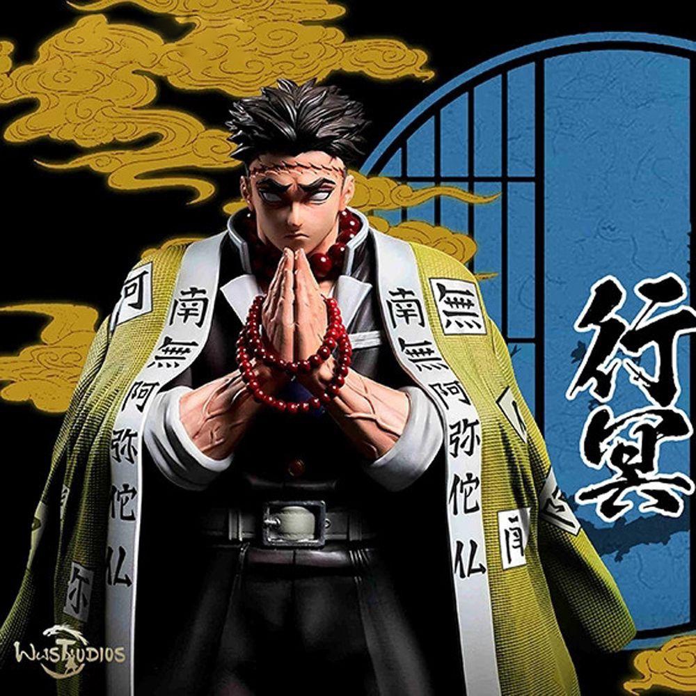 Demon Slayer Figure Toys Anime Kimetsu No Yaiba Himejima Gyomei Figures ...