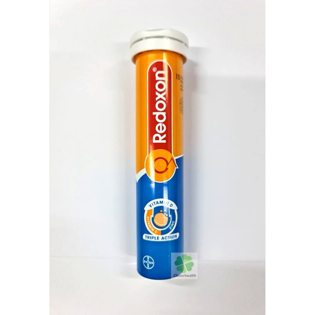 Redoxon Triple Action Vitamin C 1000mg , D & Zinc Effervescent Tablet ...