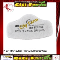 3M Particulate Filter with Organic Vapor 3744 City Farm | Shopee Malaysia