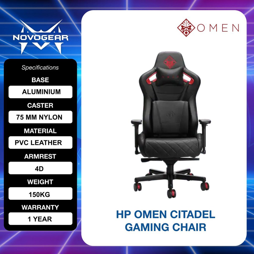 HP OMEN CITADEL GAMING CHAIR | Shopee Malaysia