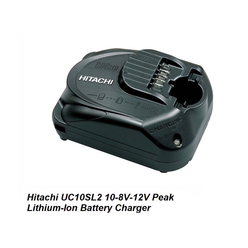 HIKOKI UC10SL2 10.8-V/12V LI-ION BATTERY CHARGER FOR DS10DAL / WH10DAL / DD10DAL CORDLESS DRILL ...