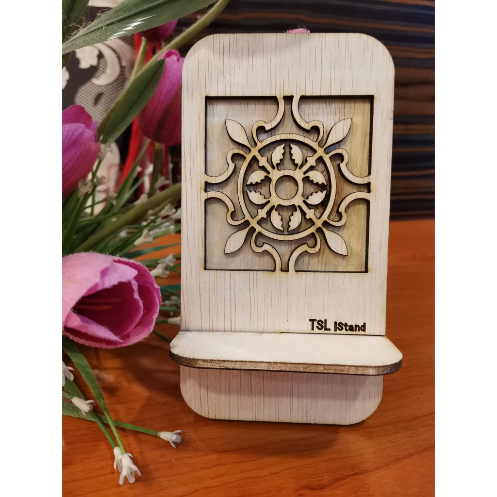 TSL iStand, Portable Hand Phone Wood Stand, Hand Phone Holder TSL11 ...