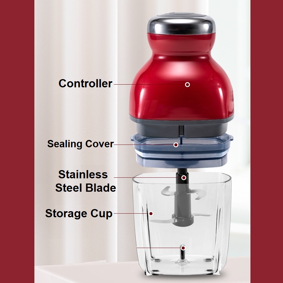 Aicook x Maidronic 200W 900mL Electric Capsule Chopper Food Blender ...