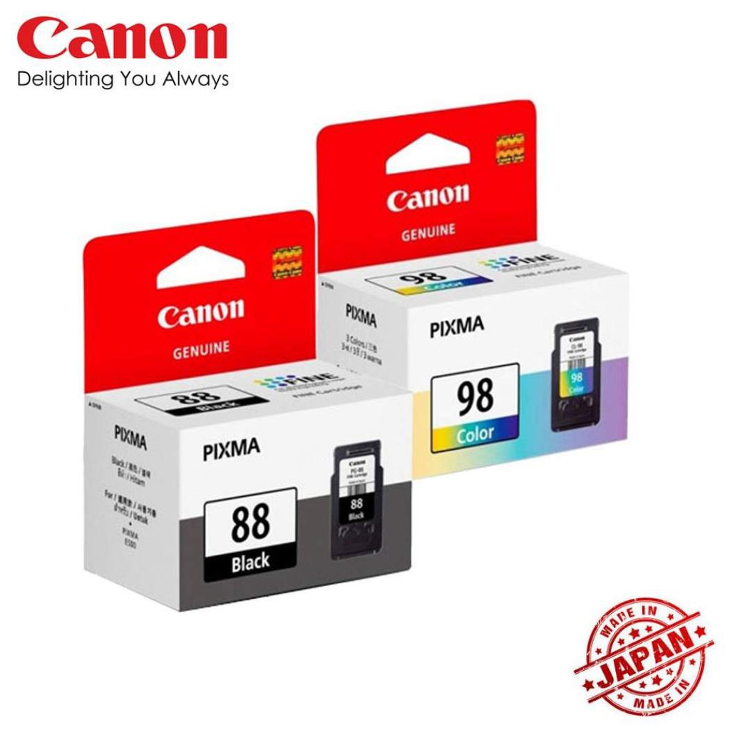 Canon PG 88 CL 98 Black Ink Cartridge # E510/E610/E500/E600 PG88 CL98 | Shopee Malaysia