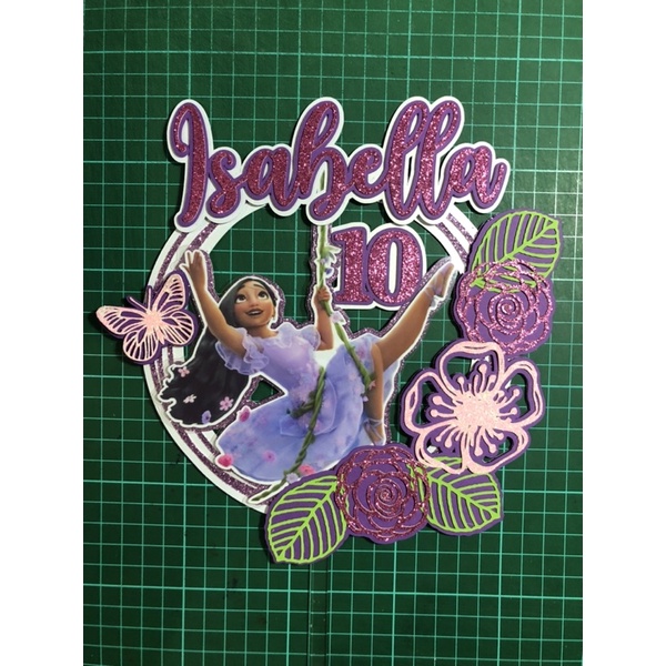 Isabella encanto large cake topper | Shopee Malaysia