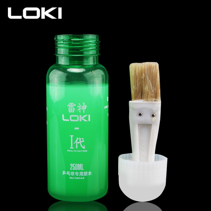 LOKI 250ml Professional Table Tennis Water Glue with Brush Organic Ping ...