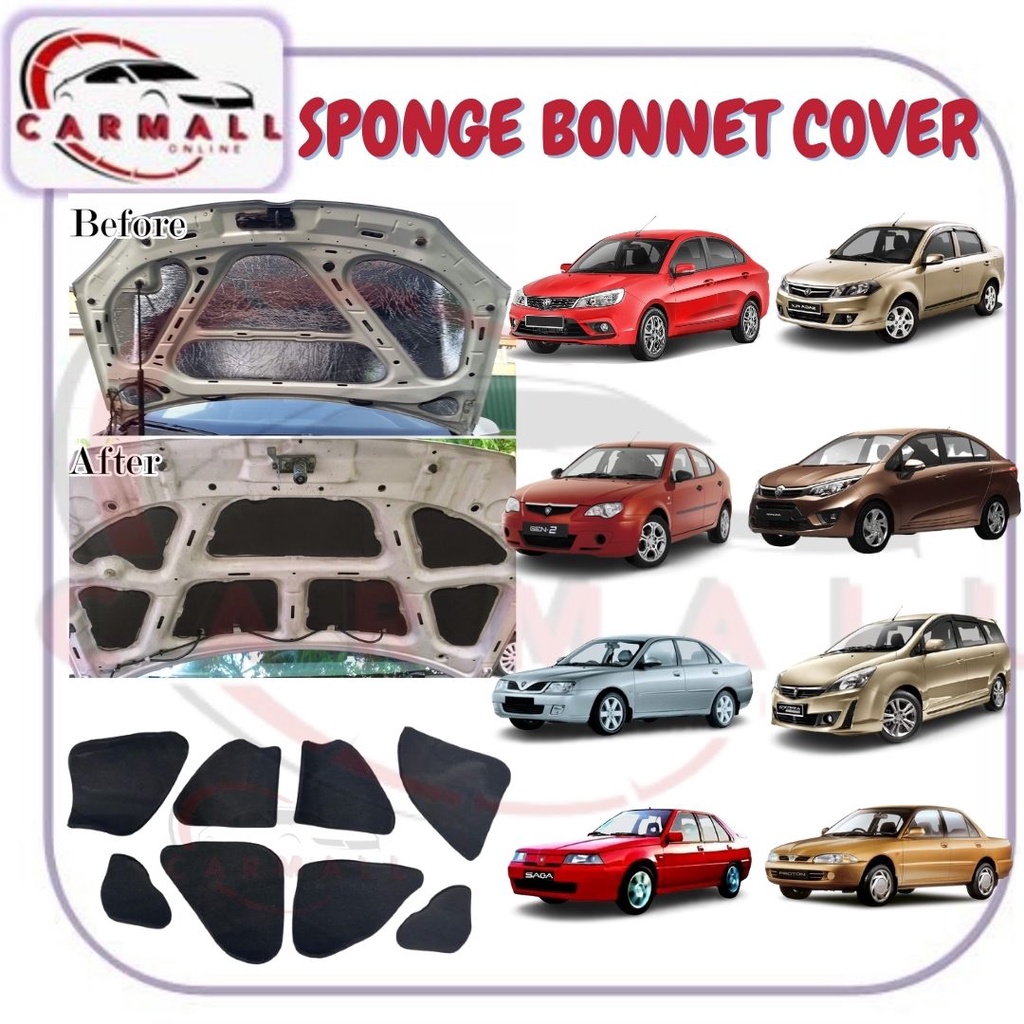 Proton High Quality Front Sponge Bonnet Cover/Sound Proof /Foam Mat ...