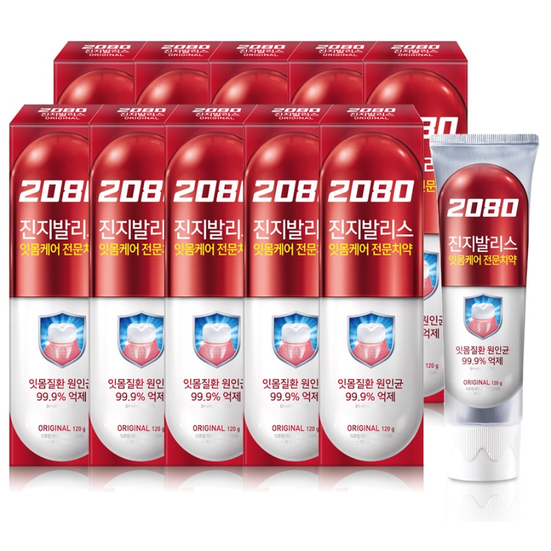 [AEKYUNG/Korea] 2080 Gingivalis Propolis Toothpaste (Original/Propolis/Mint) 150ml X 10ea ...