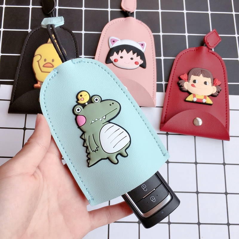Creative Car Key Case Cartoon Cute Pull Key Set | Shopee Malaysia