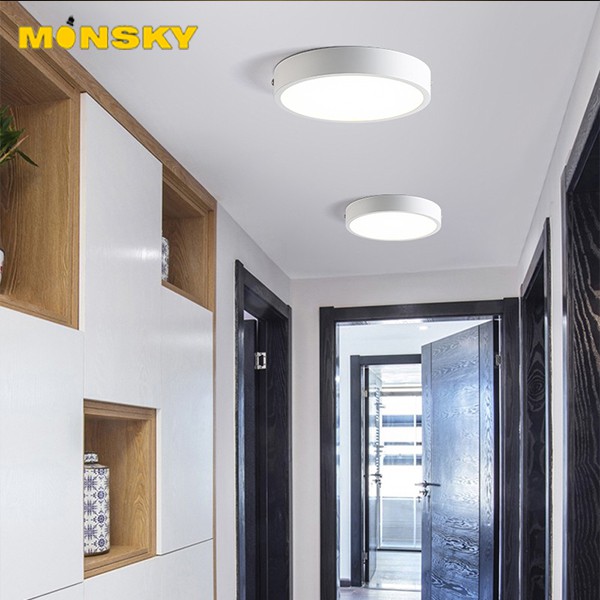 MONSKY floating ceiling lights 12W, 18W, 24W Round white light | Shopee ...