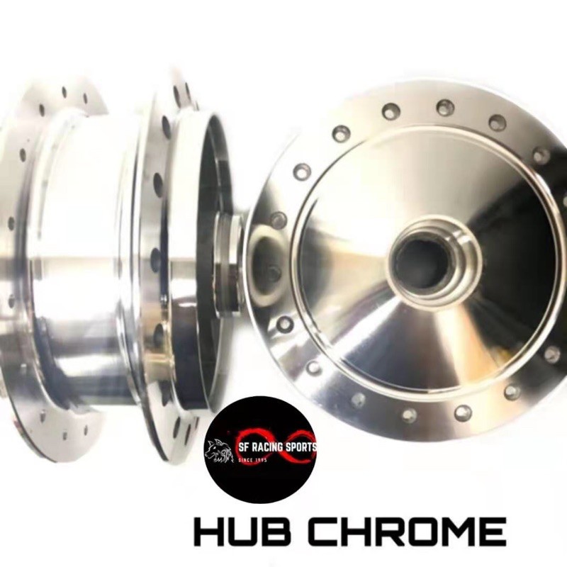 EX5 DREAM/WAVE100 FRONT & REAR HUB SET (CHROME) | Shopee Malaysia